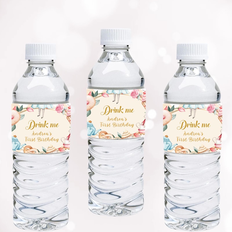 Water Bottle Drink Me - Etsy