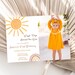 First Trip Around the Sun Birthday Invitation With Photo 1st Trip ...