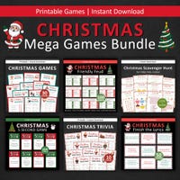 Christmas Games MEGA BUNDLE, 65 Printable Christmas Party Games ...
