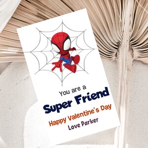 Spidey Valentine's Day Cards Spidey and His Amazing Friends Classroom ...