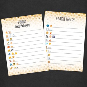 Emoji Games Bundle Emoji Pictionary Emoji Quiz Party Party Games Bundle ...