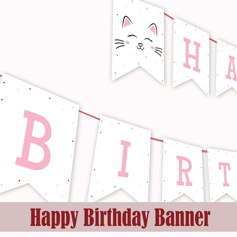 Cat Banner - Etsy