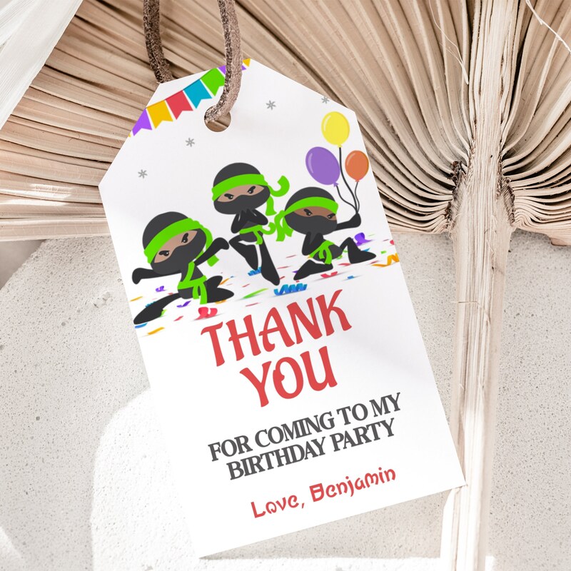 Ninja Party Favors - Etsy
