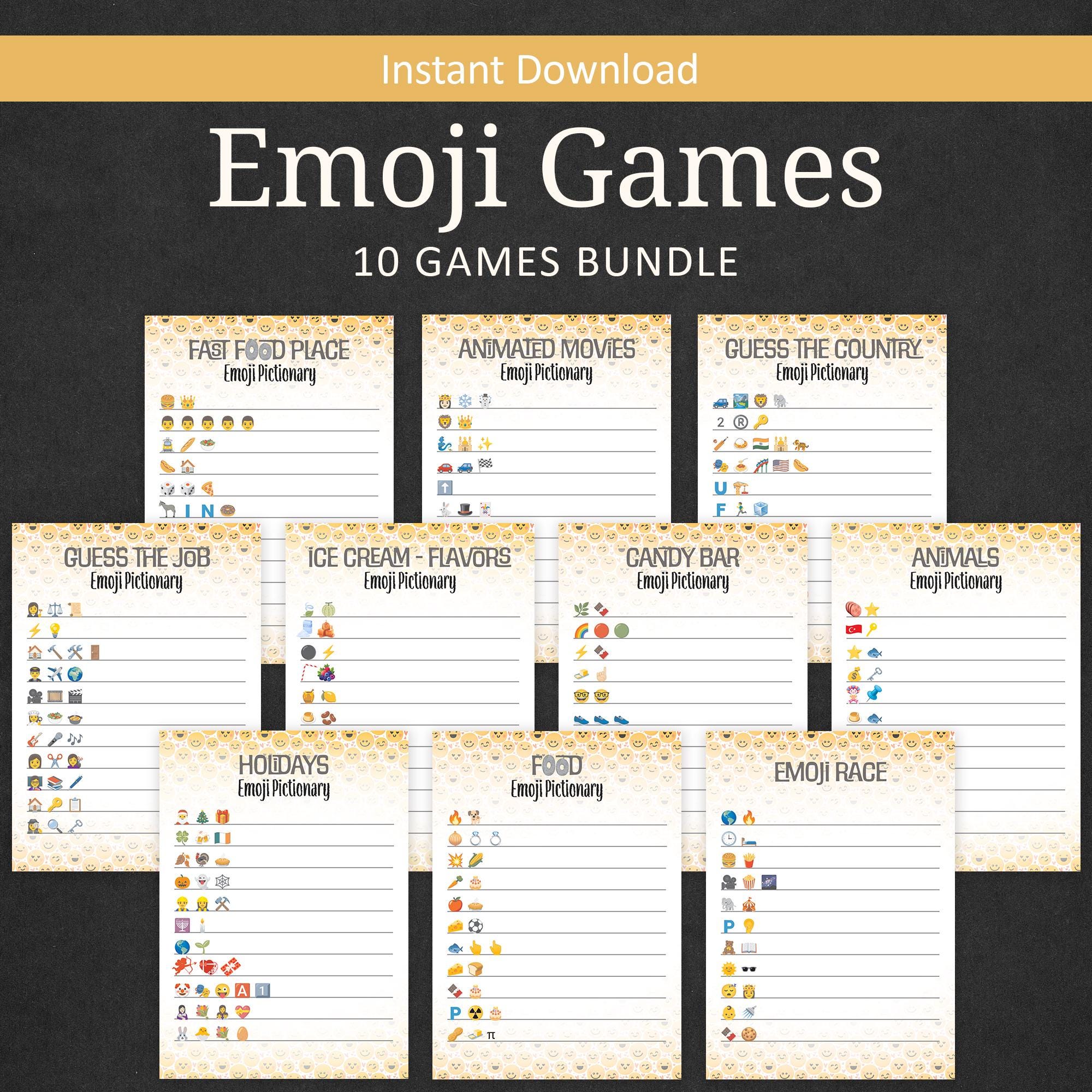 Guess The Emoji Winter Sun Leaves