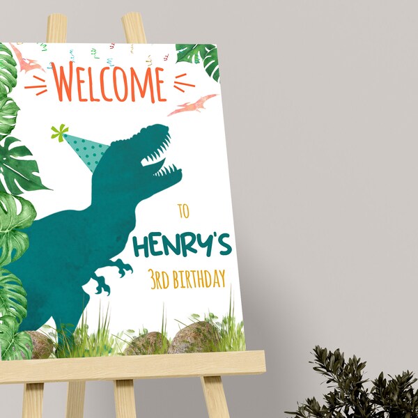Dinosaur Sign - Etsy