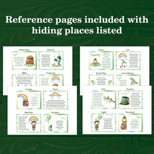 St Patricks Day Scavenger Hunt for Kids Outdoor Leprechaun Treasure ...