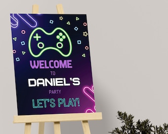 Video Game Sign - Etsy