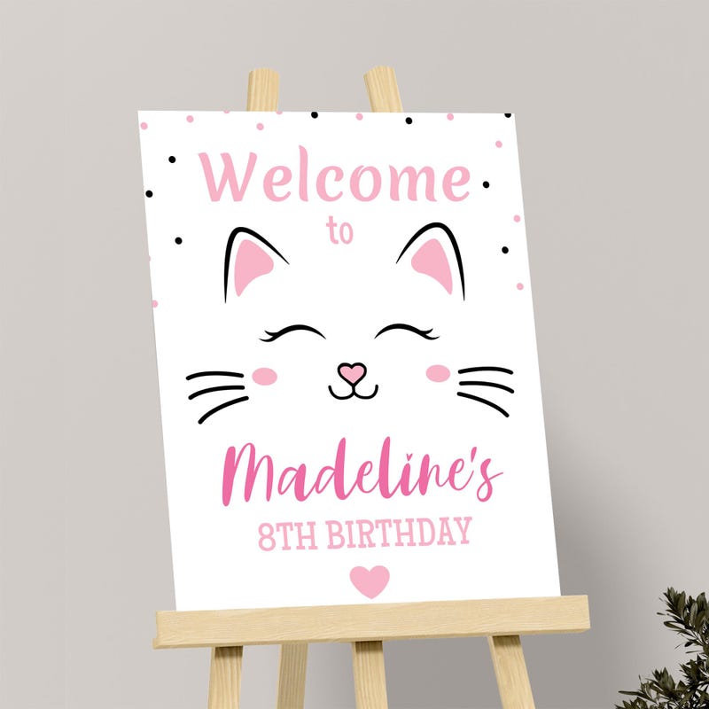 Hello Kittys Sign - Etsy