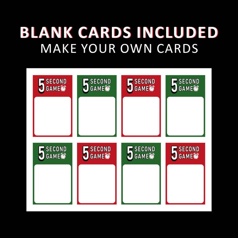 Christmas 5 Second Game Christmas Games Christmas Party Games Christmas ...