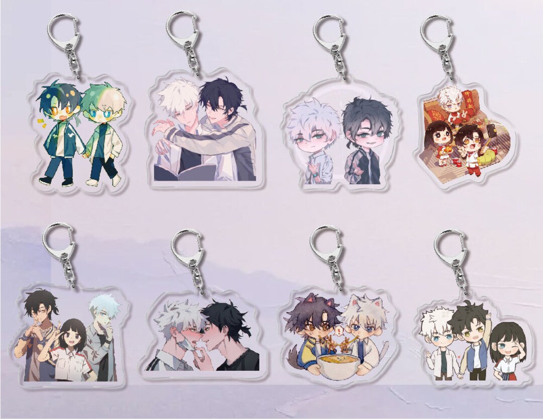 Set of 2pcs LINK CLICK Accessories Acrylic Keychain Charm - Etsy