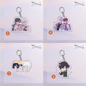 Set of 2pcs LINK CLICK Accessories Acrylic Keychain Charm - Etsy