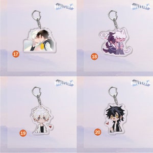 Set of 2pcs LINK CLICK Accessories Acrylic Keychain Charm - Etsy