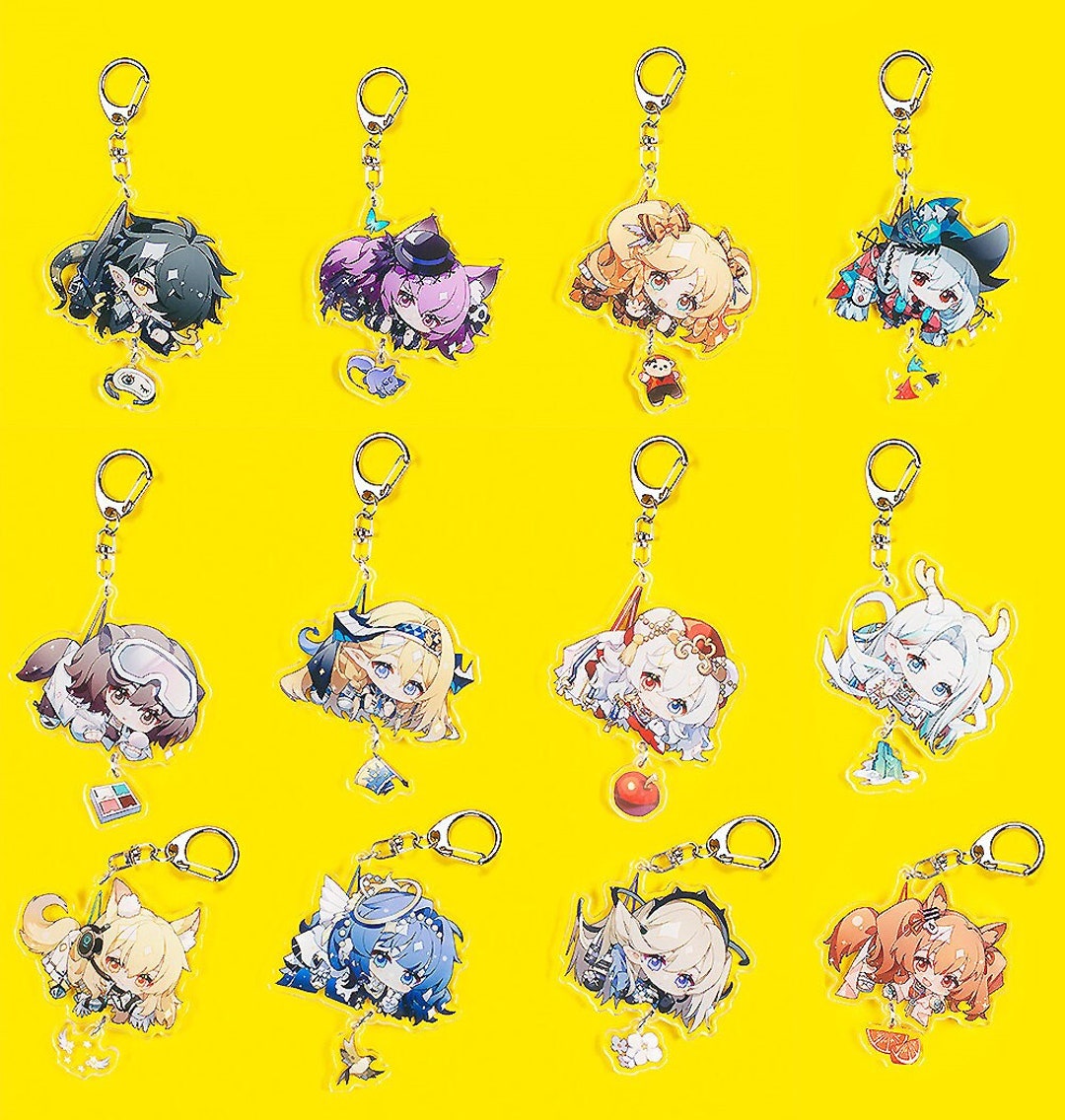 Set of 2pcs Arknights Acrylic Keychain - Etsy