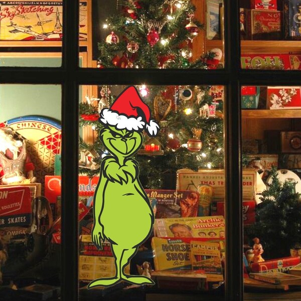 The Grinch Stickers - Etsy