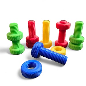 Fidget Screw - 3D Printed - Fidget Keychain -ASMR - Autism - Sensory ...