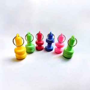 Fidget Screw - 3D Printed - Fidget Keychain -ASMR - Autism - Sensory ...