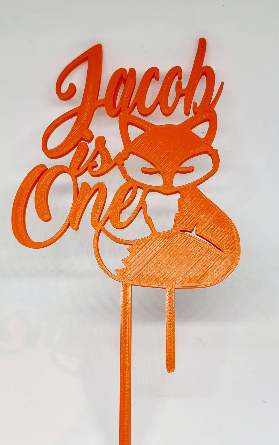 Fox Cake Topper Woodland Cake Topper Birthday Cake Topper - Etsy