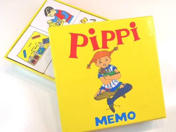 Pippi Longstocking Memory Game Memo Astrid Lindgren | Etsy