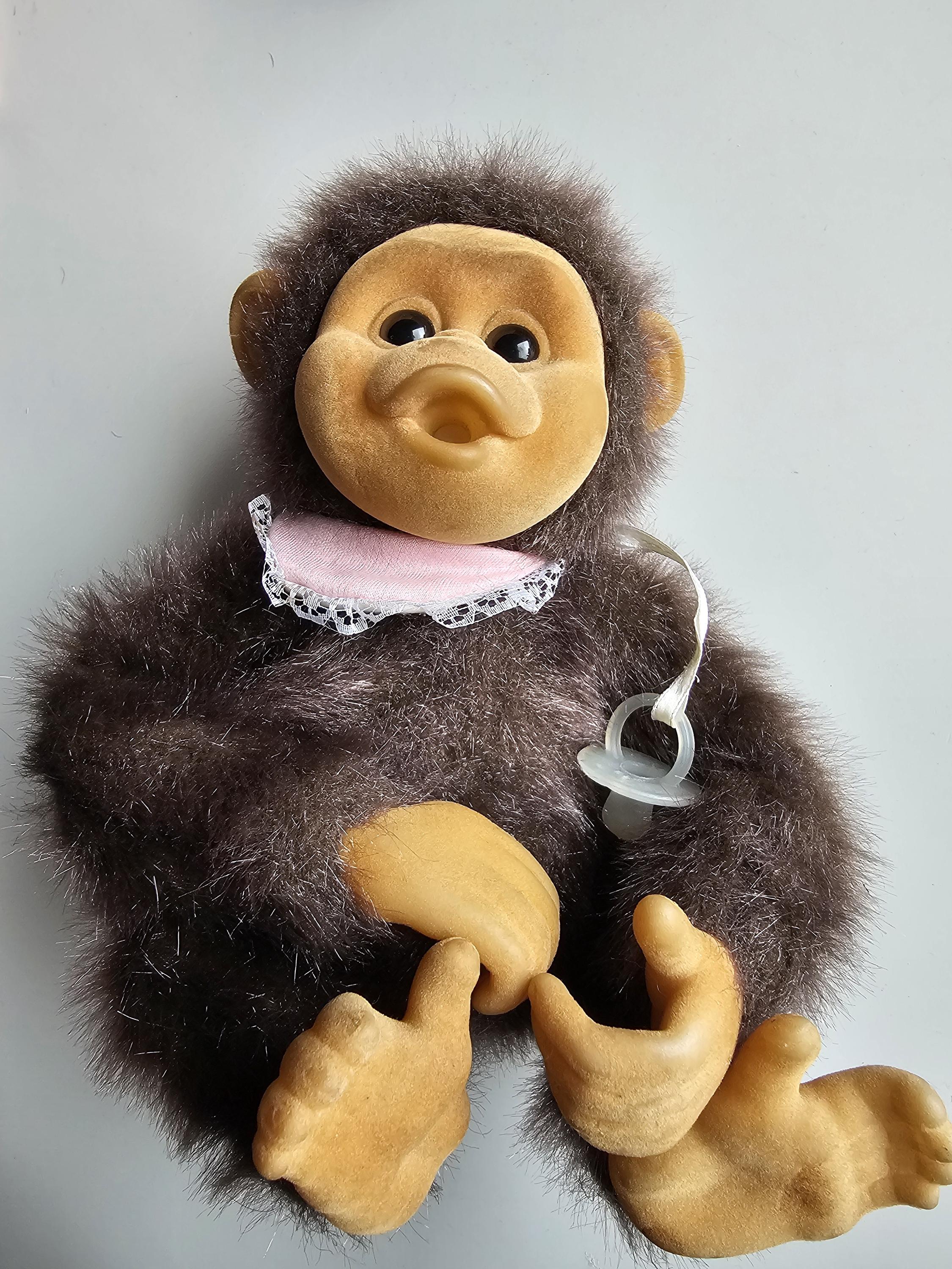 Little Monkey Lost Plushie Retro 90s Toy Vintage Etsy Australia