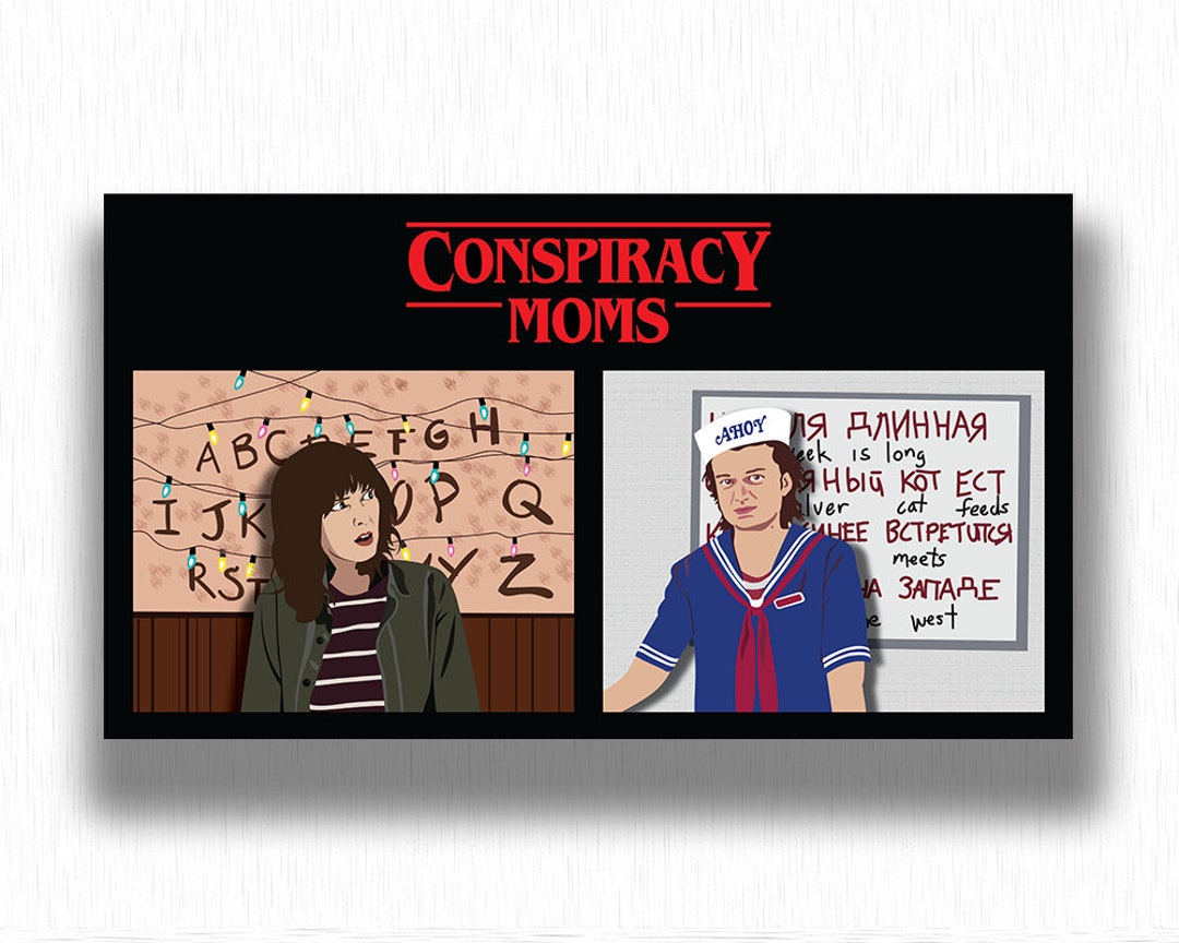 Conspiracy Moms • Stranger Things (joyce Byers & Steve Harrington) Fan ...