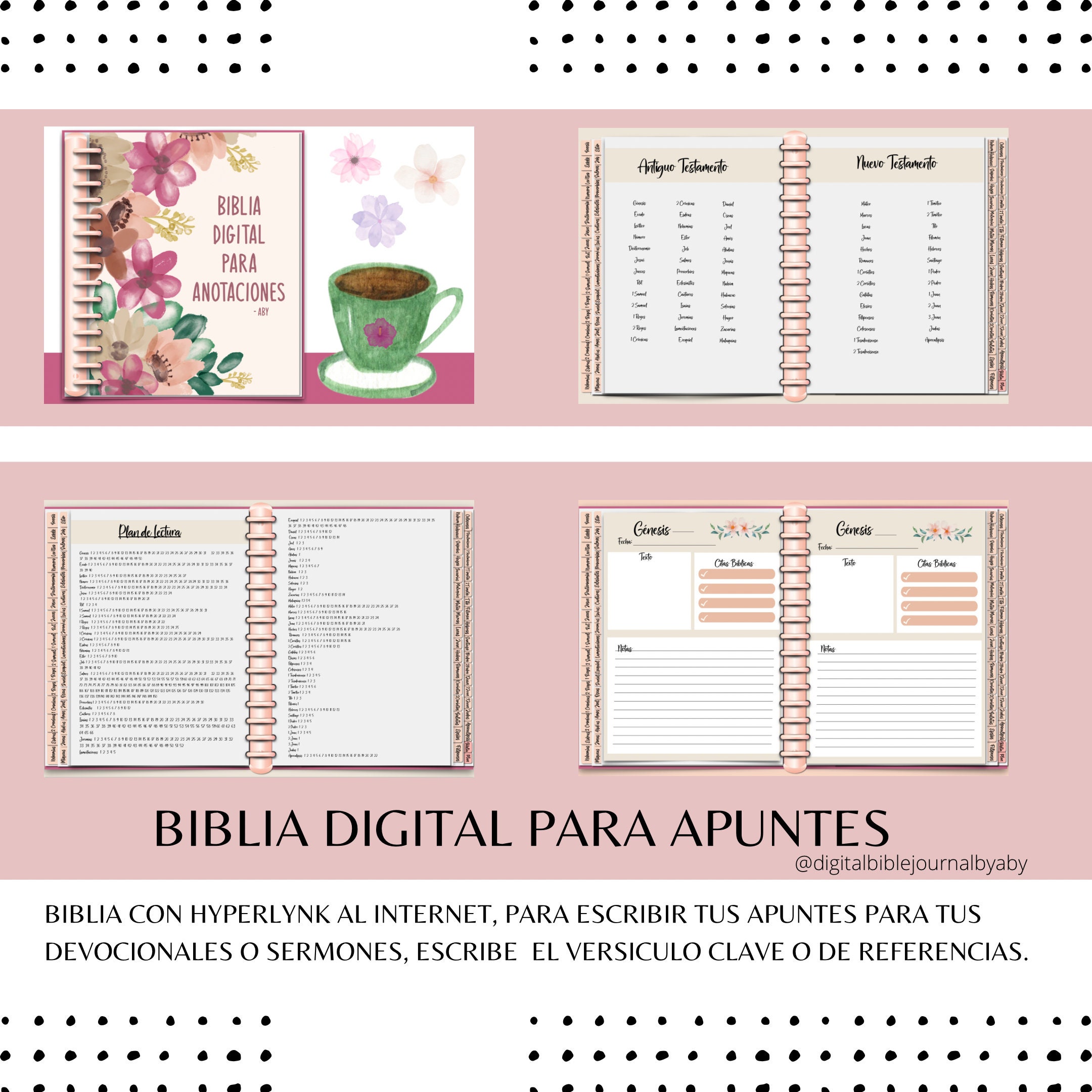 Digital Bible for Notes - Etsy
