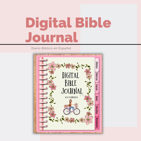 Biblia Digital Journal en Español Biblia para apuntes de los - Etsy España