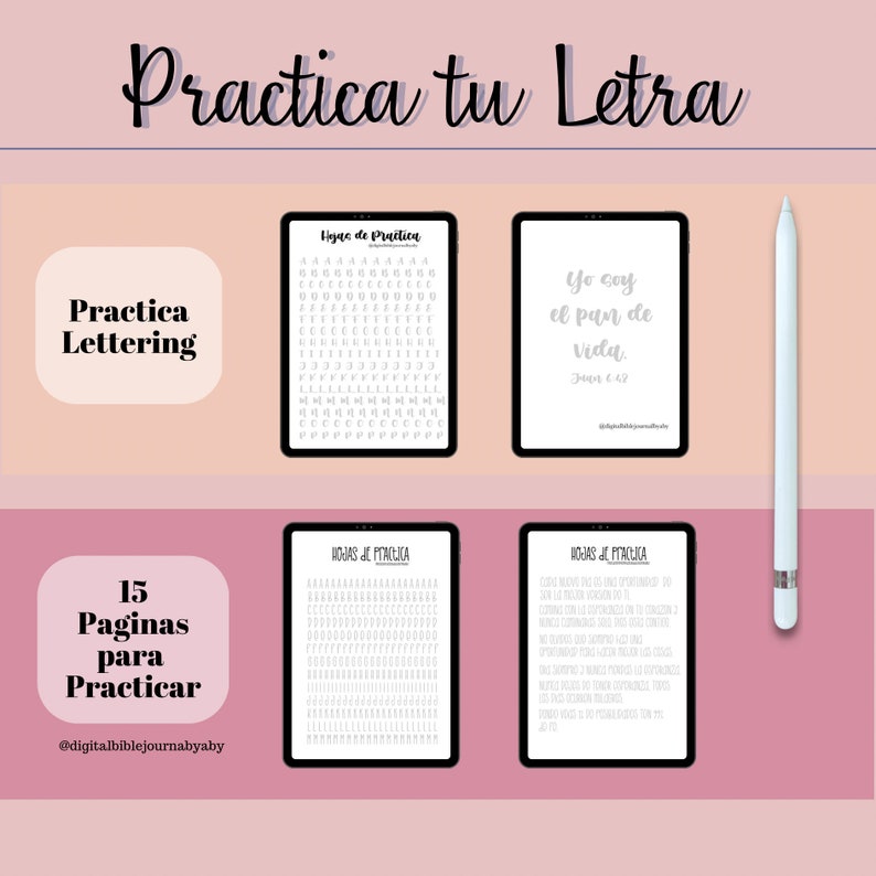 Libreta Digital para Practicar tu letra , lettering. - Etsy México
