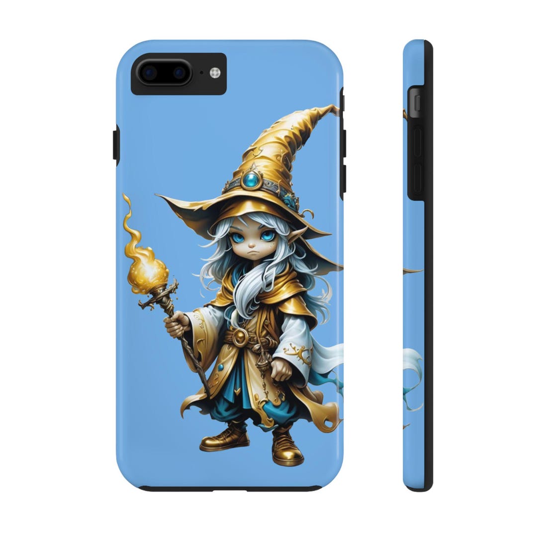 Spell Binding Gold and White Wizard Phone Protector - Durable Tough ...