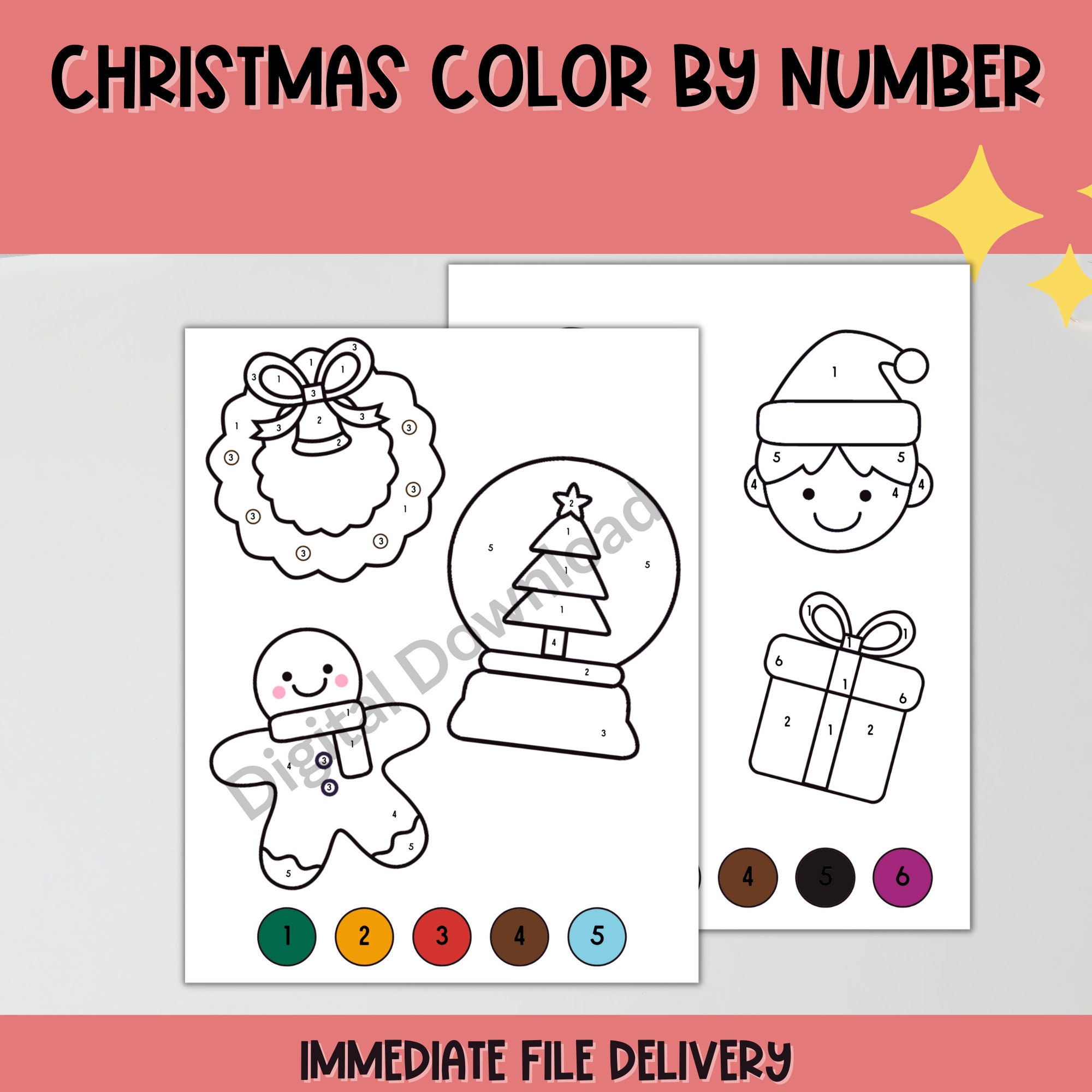 30 Pages of Printable Christmas Activities for Kids, Christmas ...