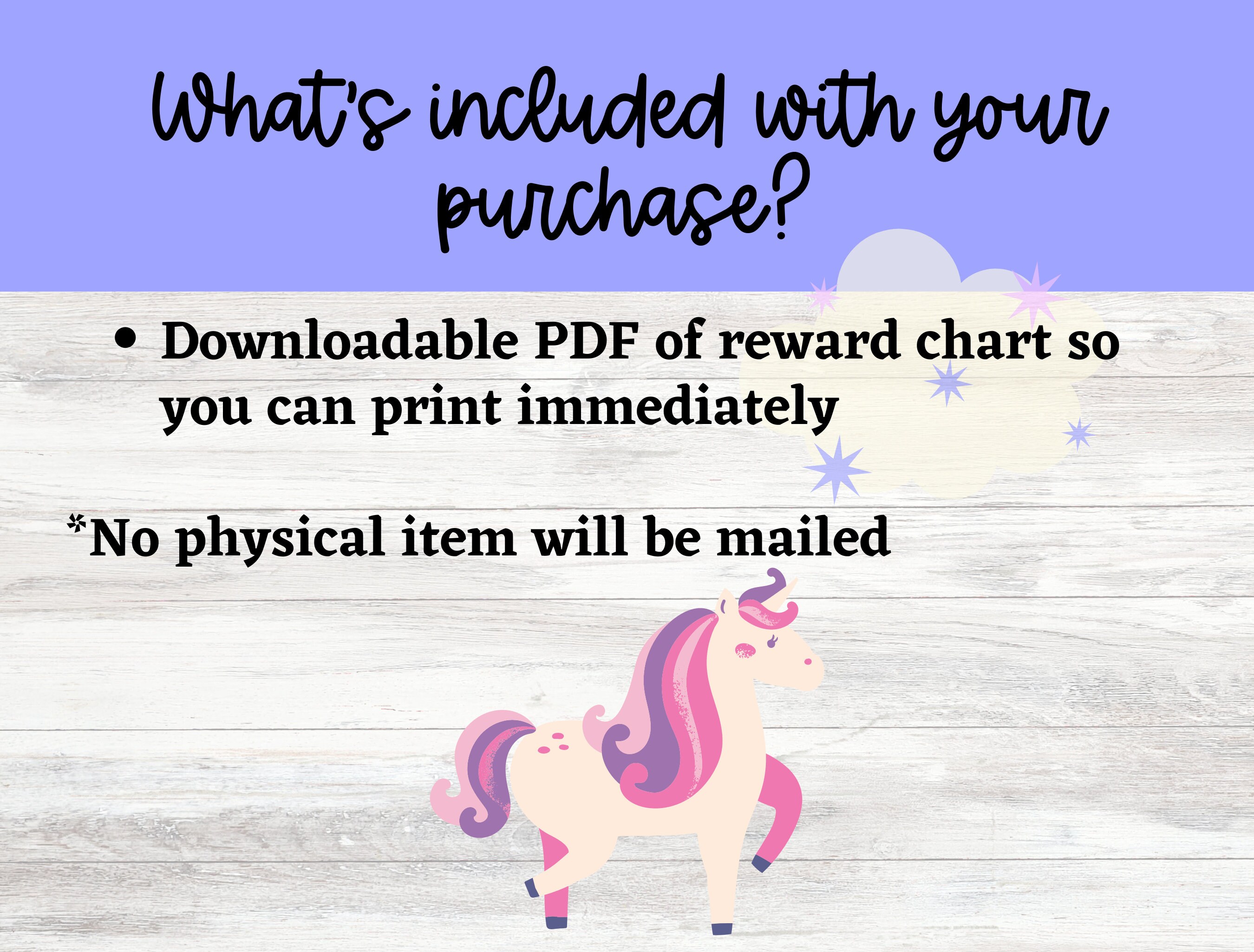 Unicorn Reward Chart, Unicorn Chore Chart, Potty Training Chart ...