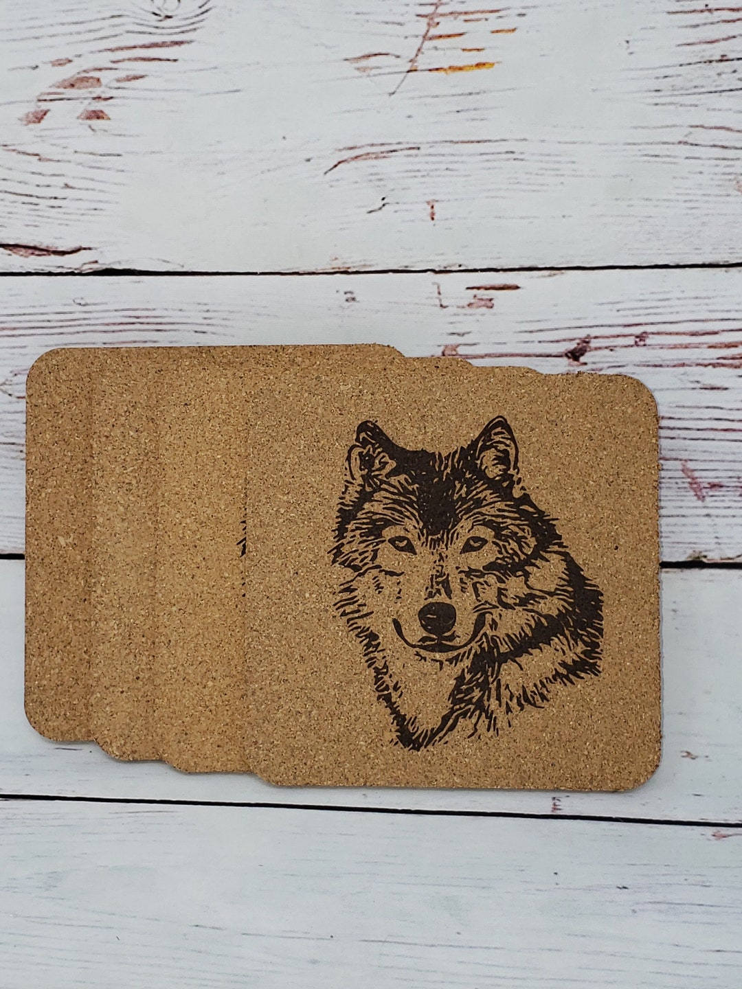 Laser Engraved Cork Coasters - Etsy