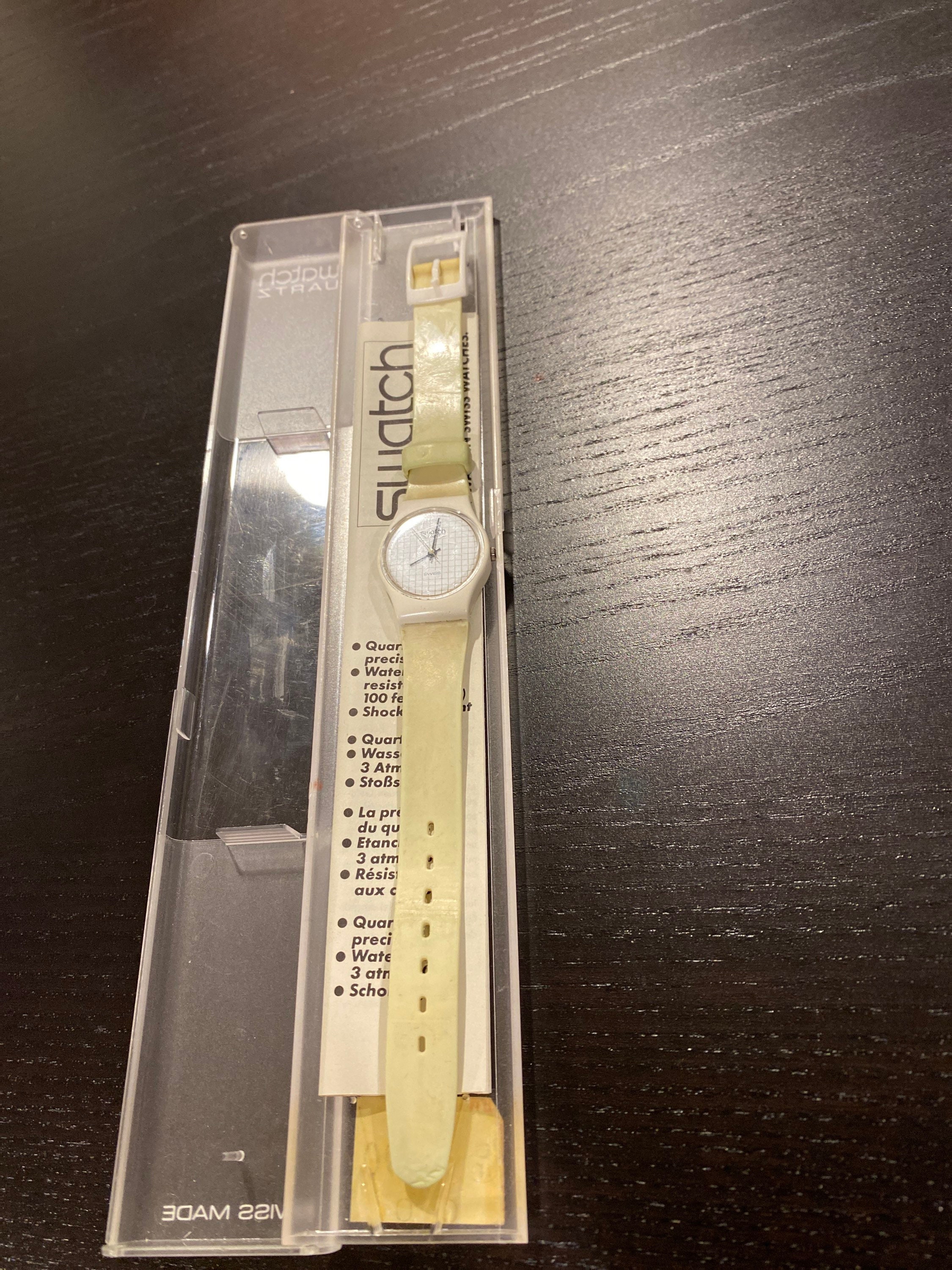 Vintage Swatch Watch 1983 - Etsy