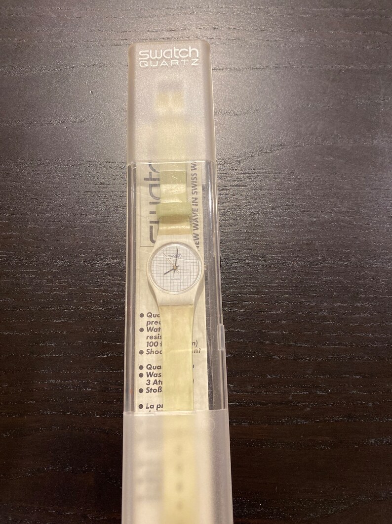 Vintage Swatch Watch 1983 - Etsy