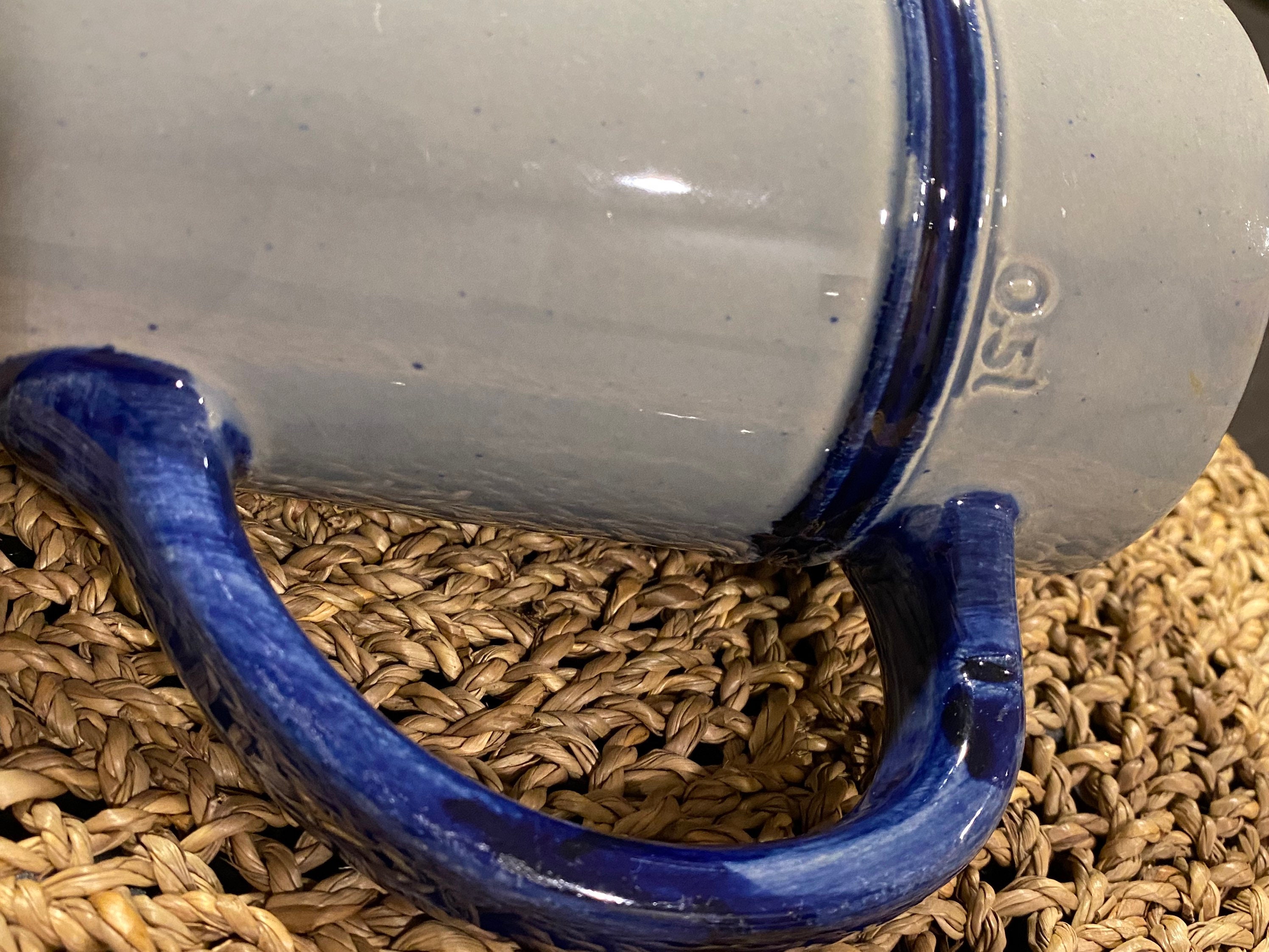 Vintage Original Gerzit Staffel Stoneware Pilsner With Handle by S.P ...