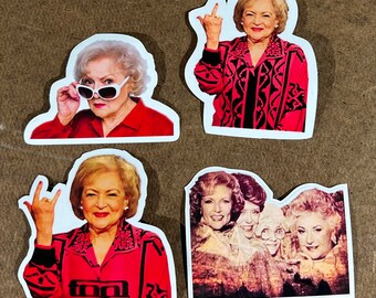 Betty White Sticker | Etsy