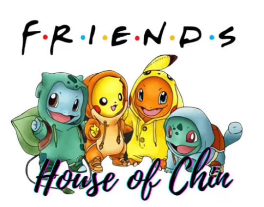 Pokemon Friends PNG - Etsy