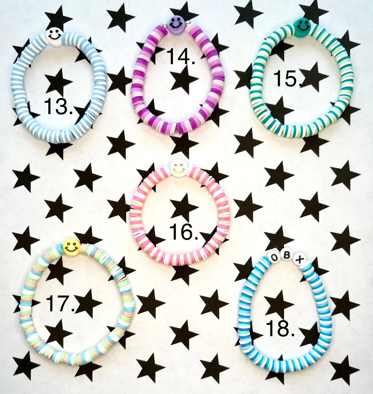 Preppy Bracelet-beach Bracelet-stacking Trendy - Etsy