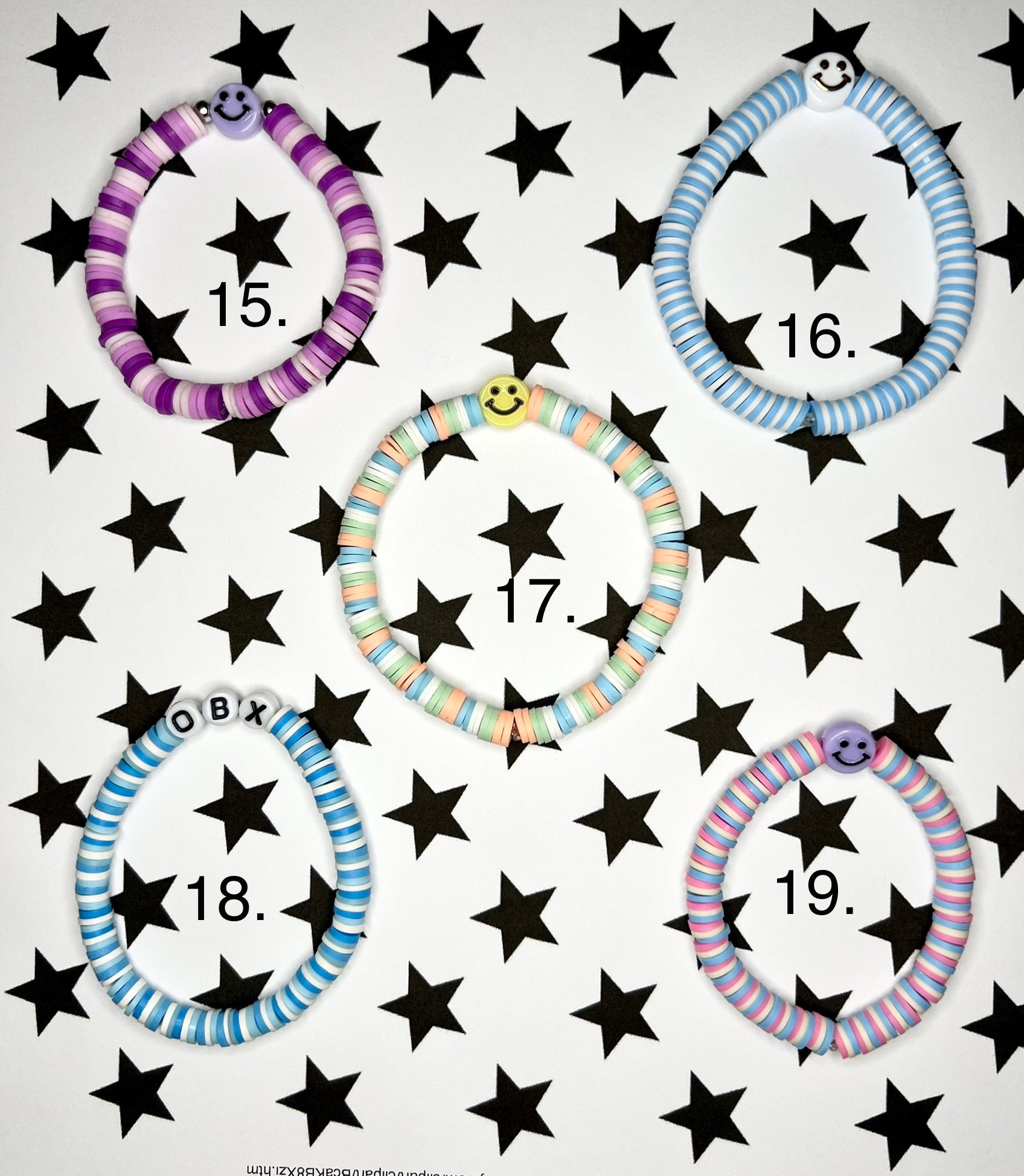 Preppy Bracelet-beach Bracelet-stacking Trendy - Etsy UK