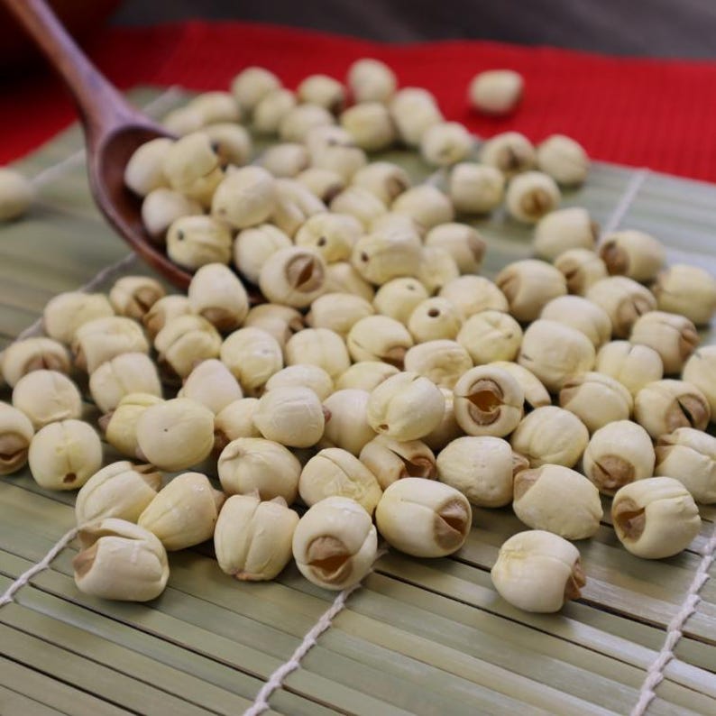 Premium Raw White Lotus Seed Core Removed, Natural Herbal Tea& Soup 莲子 ...