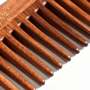 Tan Mujiang Wide Tooth Comb 1 Count, Chinese Style Comb - Etsy