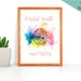 Therapy Printable Mental Health Matters Office Decor Wall Sign ...