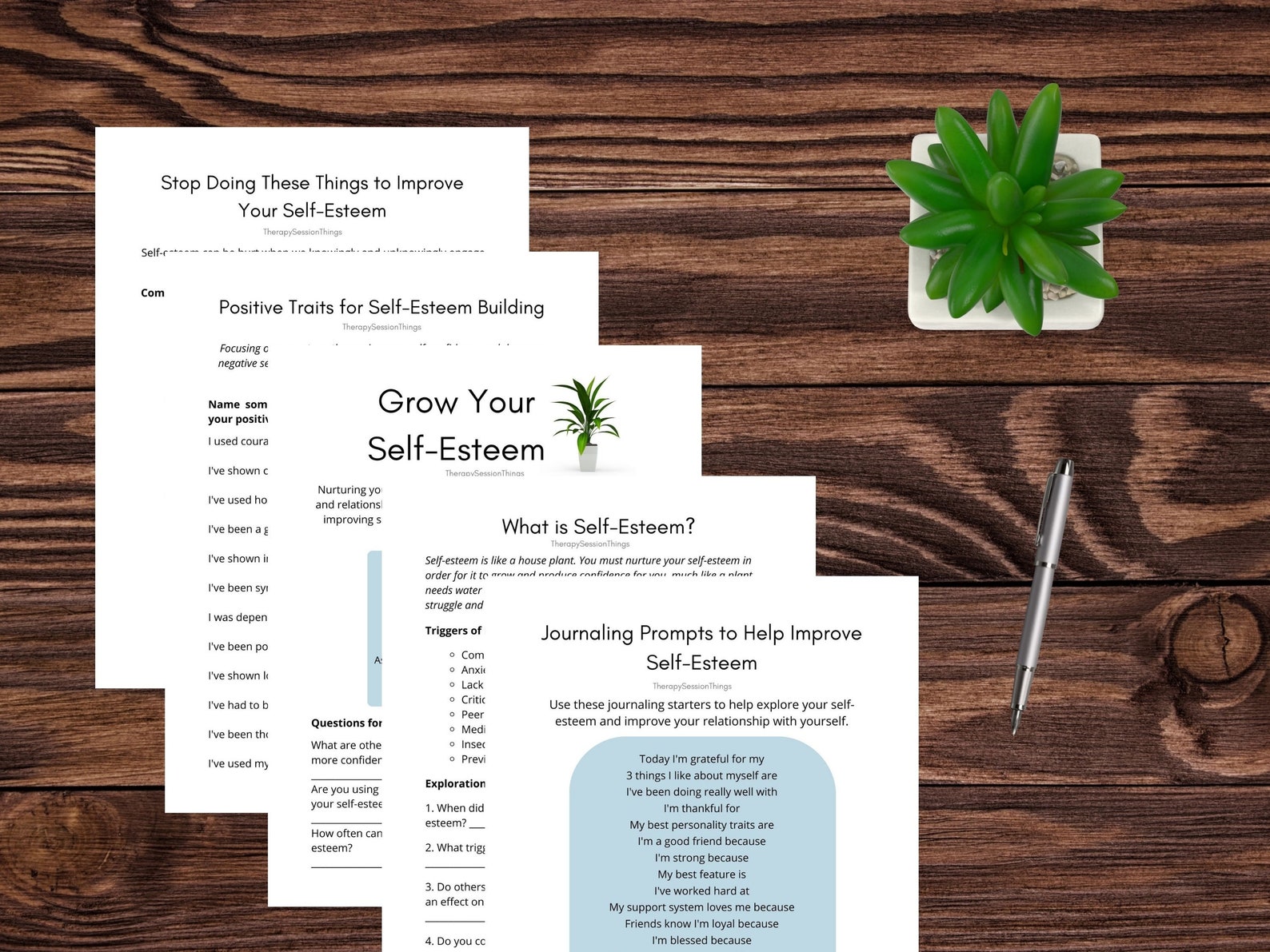 Self-esteem Building Worksheets, Teach Self-confidence, Addiction ...