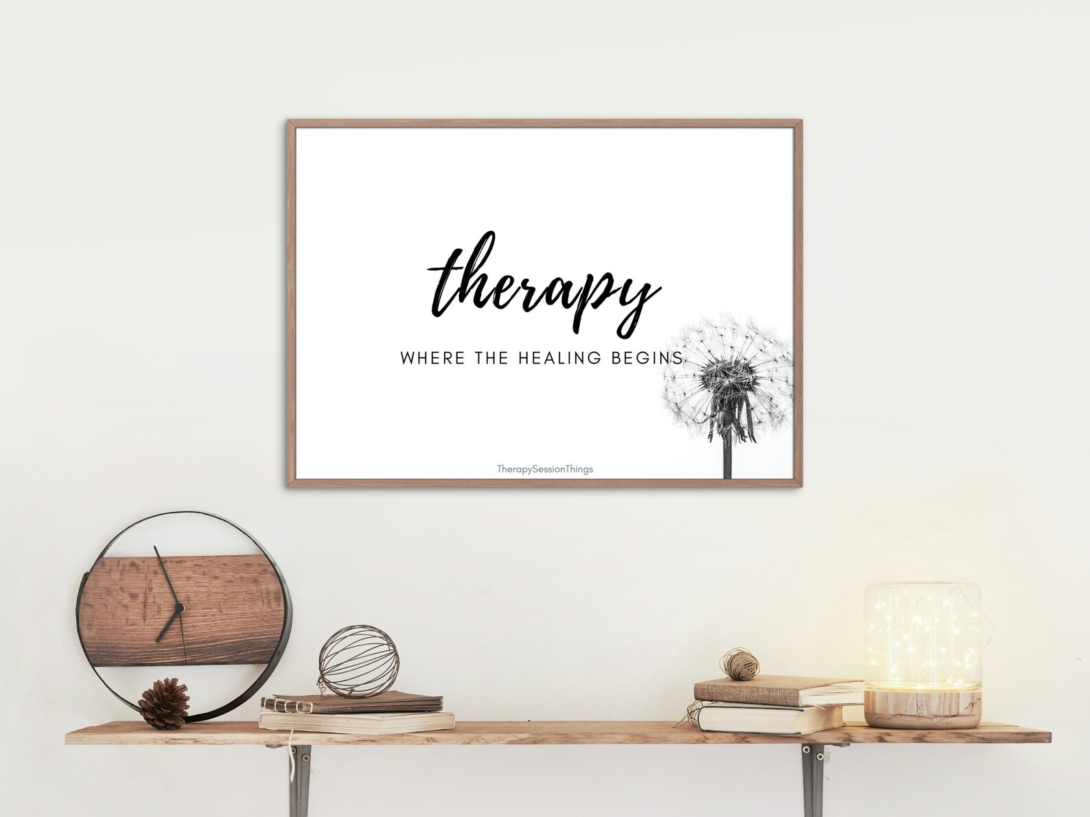 Therapy Definition Office Sign, Counseling Wall Art Decor, Where the ...