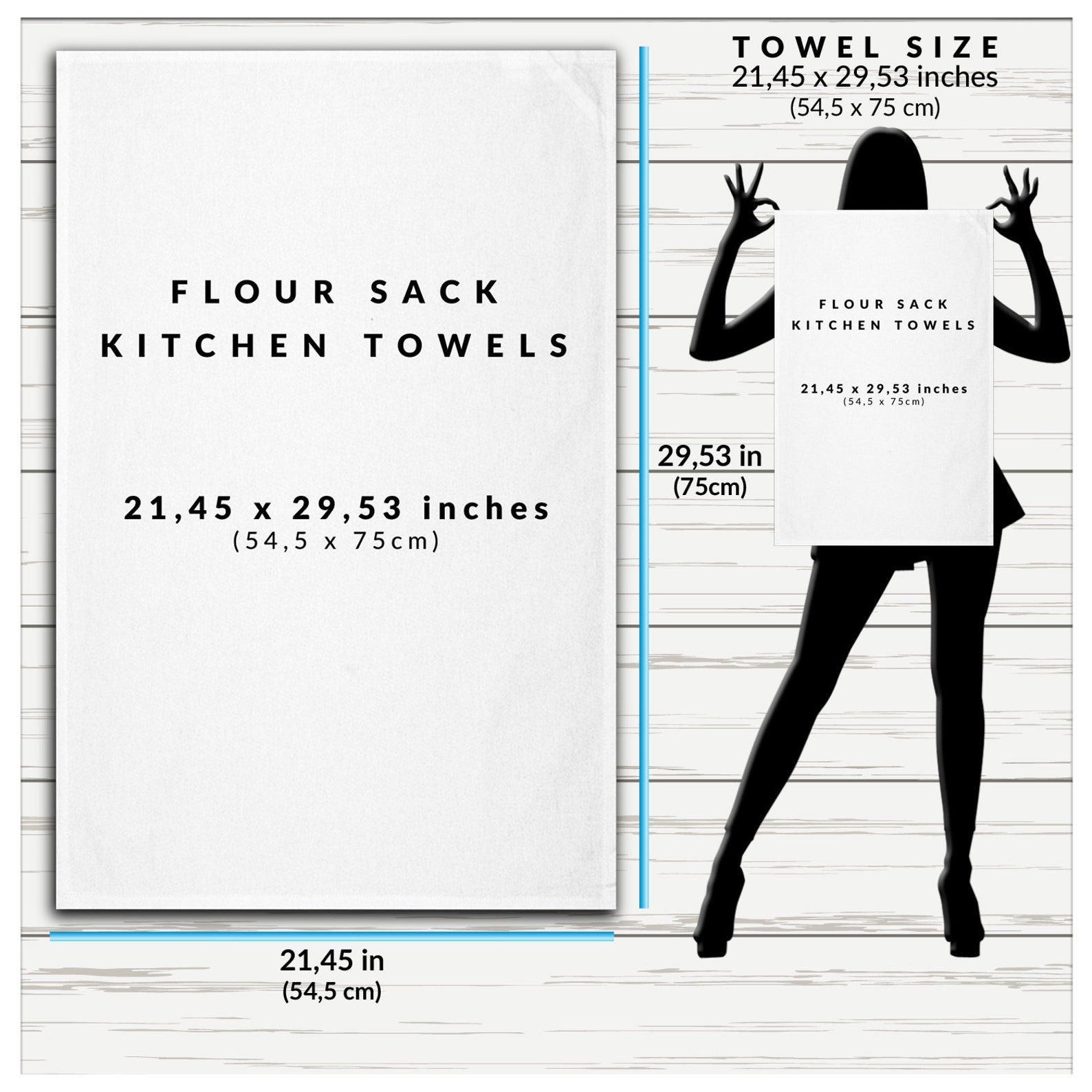 Flour Sack Dish Towels-set of 3-unique Christian Gifts - Etsy
