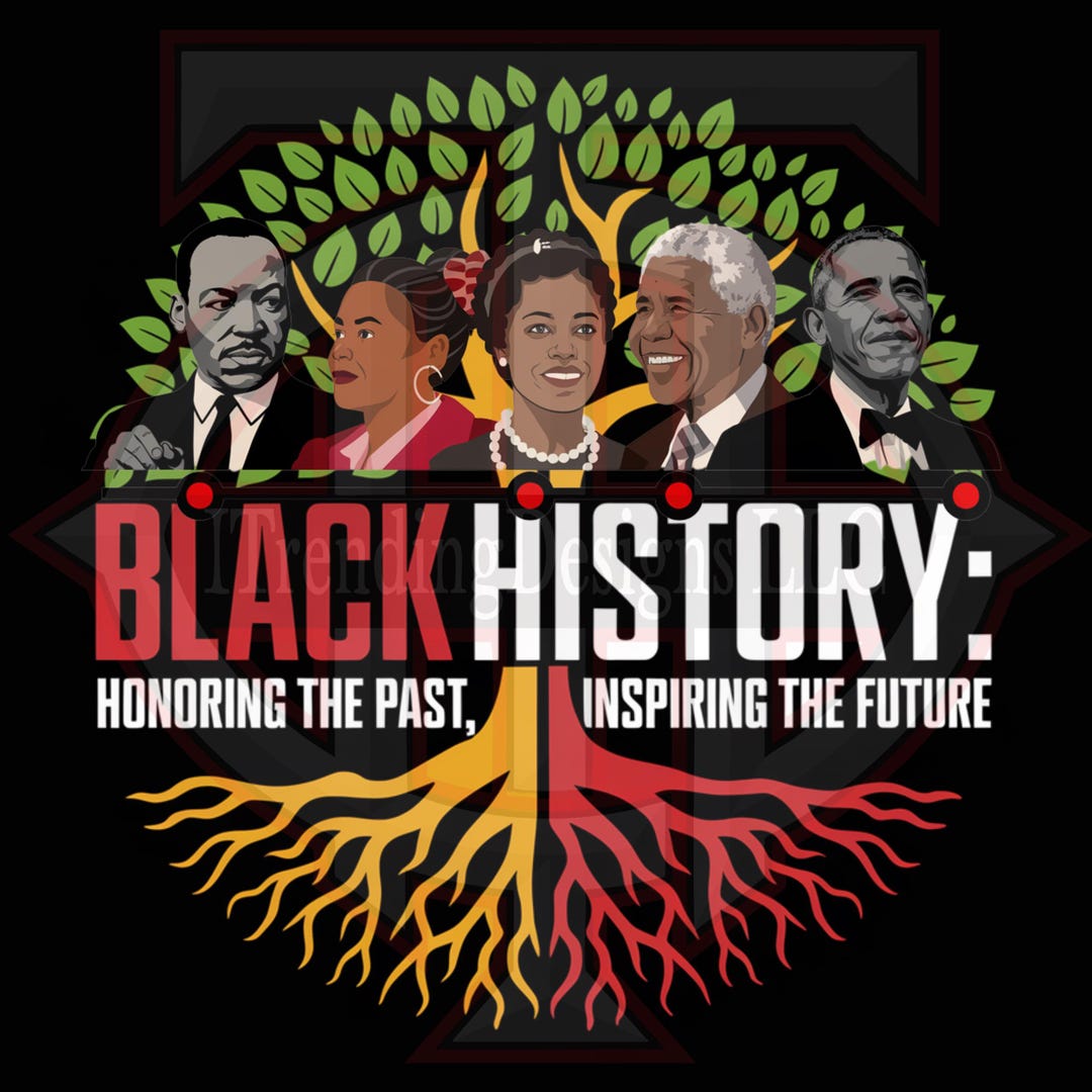 Roots of Excellence: Celebrating Generations of Black Leadership Png - Etsy
