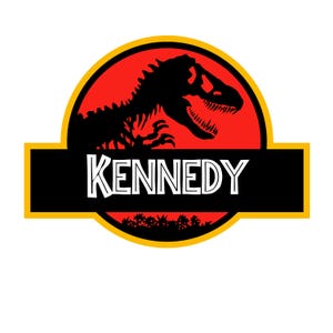 Jurassic Park Names|600+ Png Files| Customized Request - Etsy