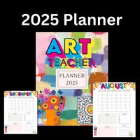 Digital Peace Love Teach Teacher Planner 2025-2026 (editable) - Etsy