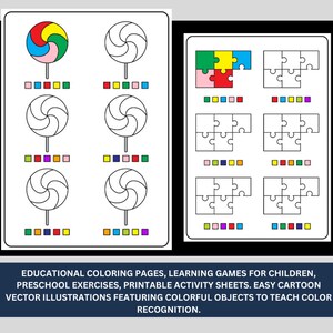 Educational Coloring Pages| Learning Games for Children| Preschool ...