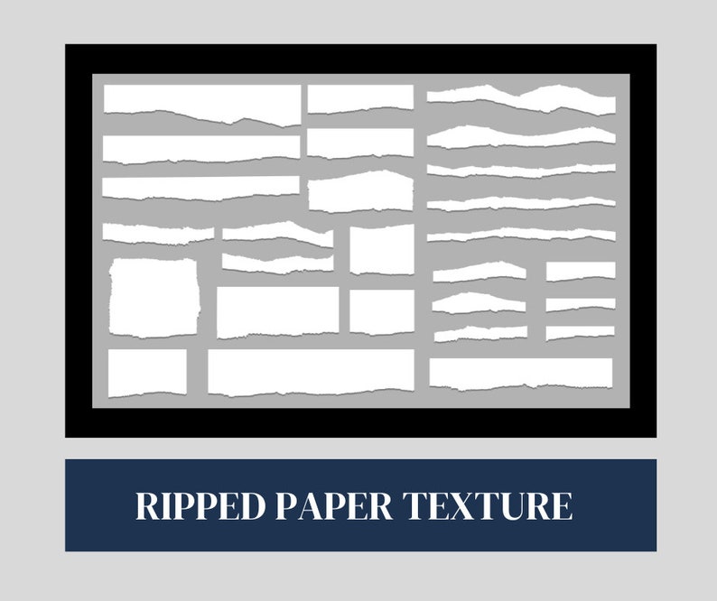 Ripped Paper Texture - Etsy