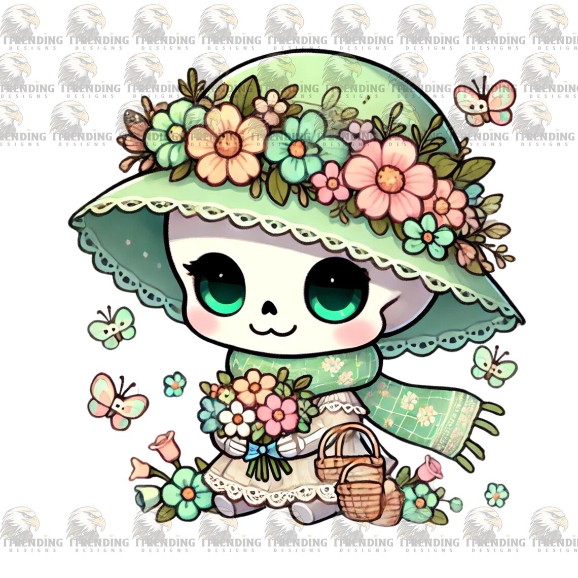 Spring Chibis Skeleton Png - Etsy